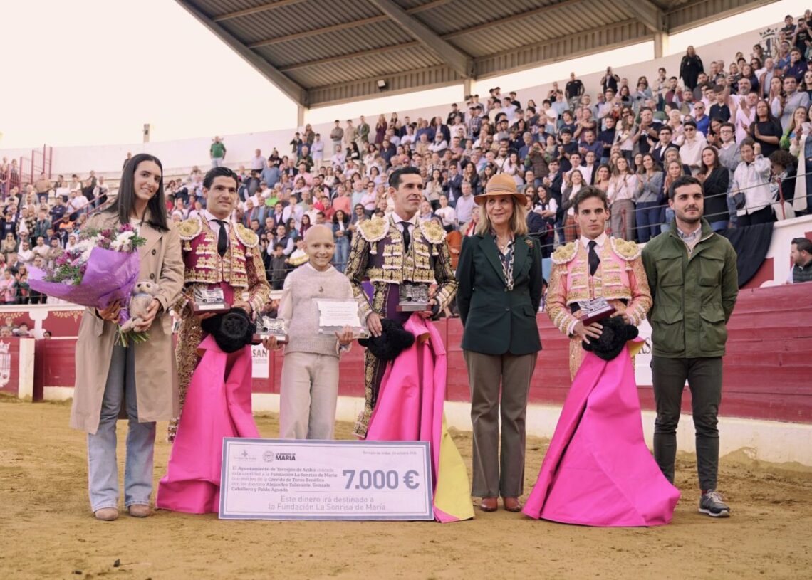 7.000 Euros para a María e um grande sorriso em Torrejón de Ardoz - Touro e Ouro